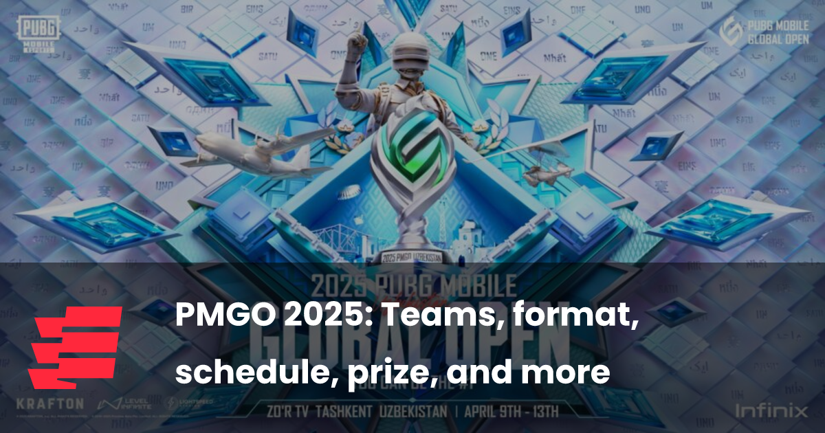 PMGO 2025: Teams, format, schedule, prize, and more | esports.gg