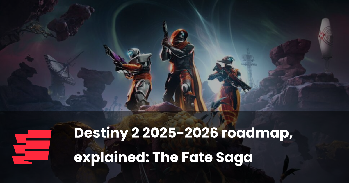 Destiny 2 2025-2026 roadmap, explained: The Fate Saga | esports.gg